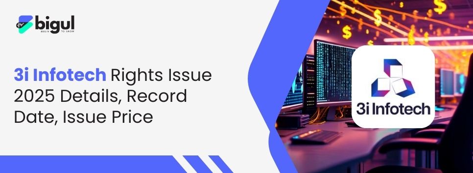 3i Infotech Rights Issue 2025 Details, Record Date, Issue Price